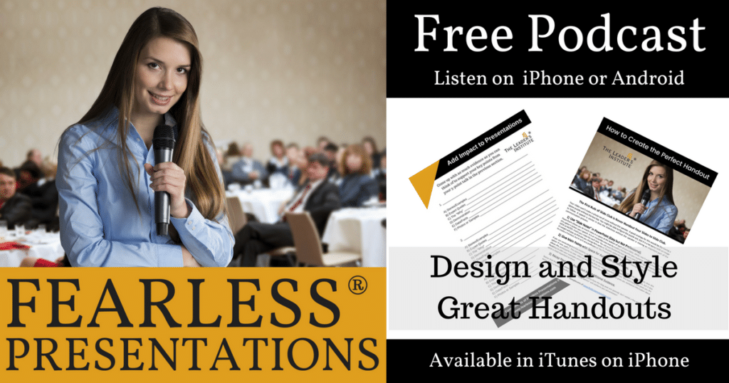 Make Your Presentation Handouts Look Professional w/o a Graphic Designer