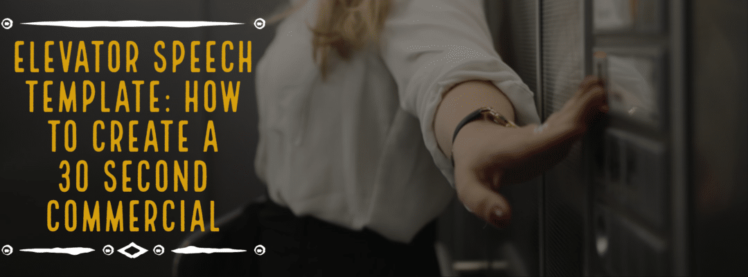 How to Create a 30 Second Commercial for Yourself