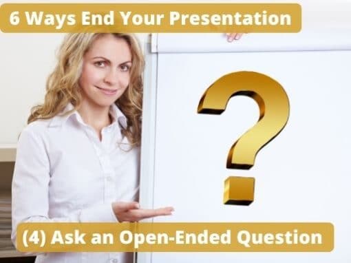 Tips and Tricks to End Your Presentation with a Bang