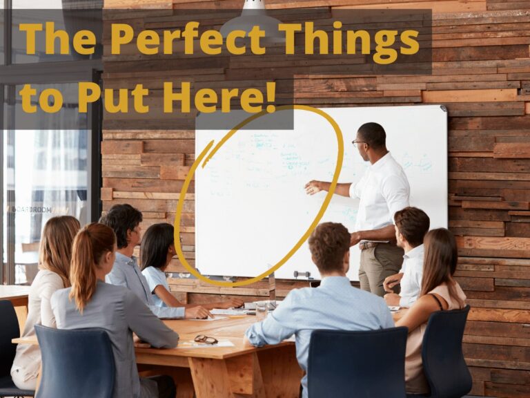 Visual Aids That Can Be Used In-Person or in Virtual Presentations