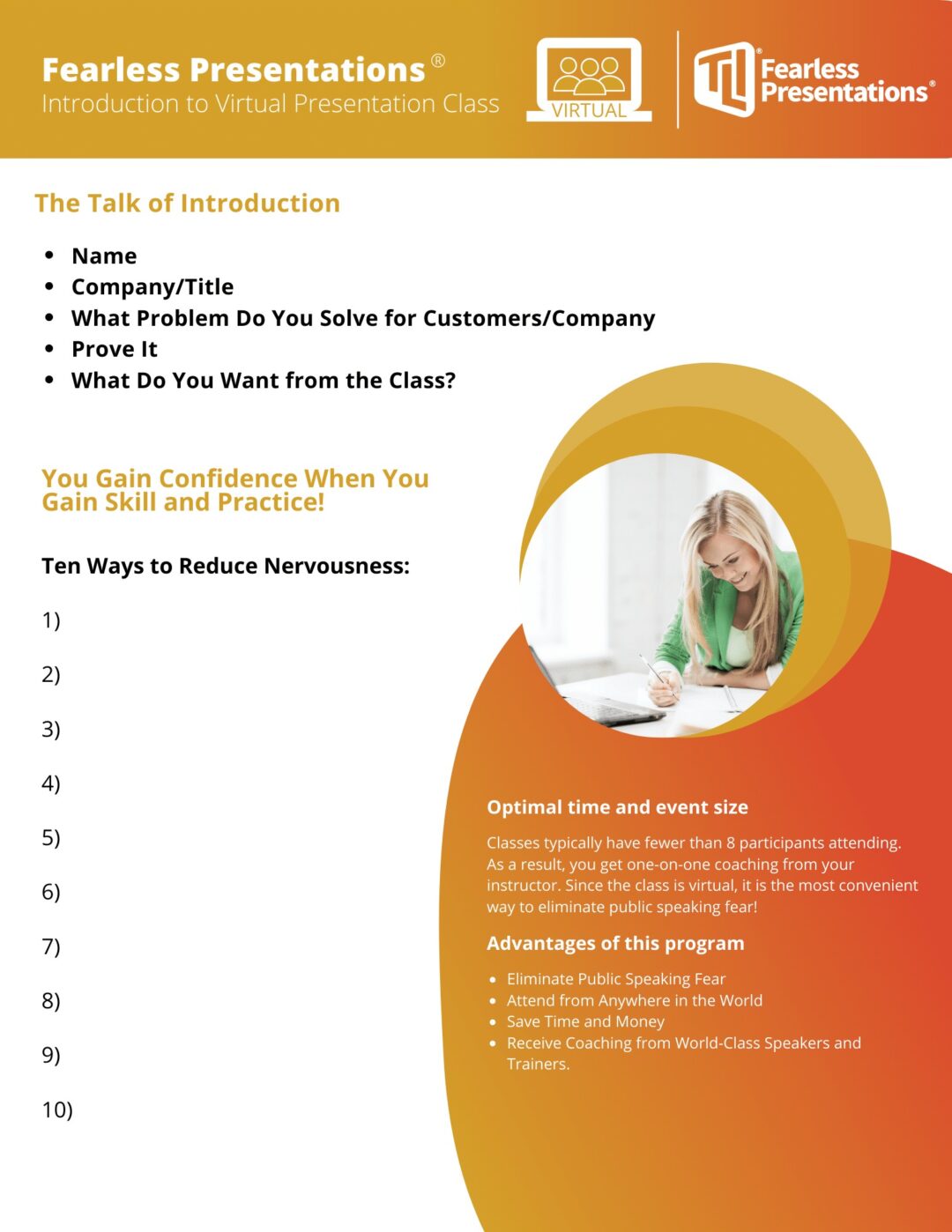 Visual Aids That Can Be Used In-Person or in Virtual Presentations